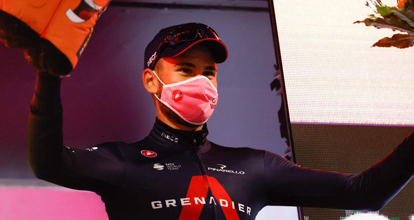 Giro, brilla la stella di Ganna: impresa sulla Sila dopo una fuga di ... Giro, brilla la stella di Ganna: impresa sulla Sila dopo una fuga di ...