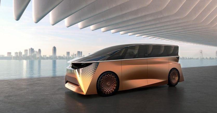 Nissan Hyper Tourer, van elettrico con batterie allo stato solido ...