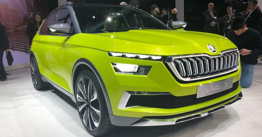 Skoda Vision X, il suv ibrido a metano debutta al Salone di Ginevra ...