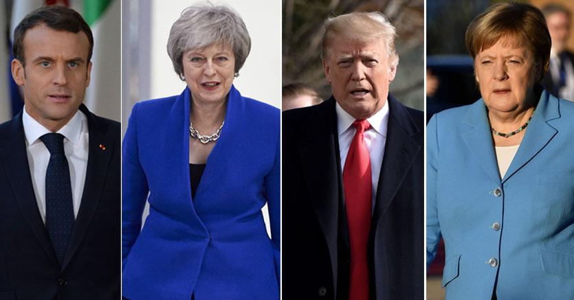 Macron e May, Merkel e Trump: i messaggi di fine anno dei leader - Il ...