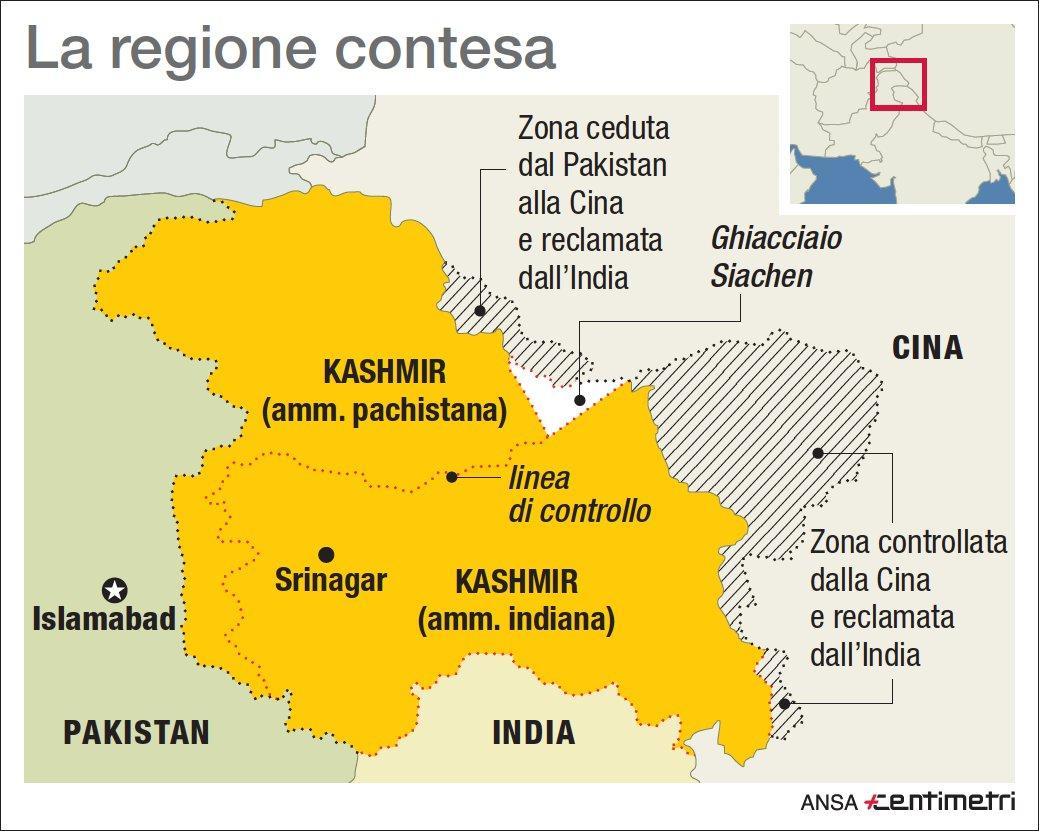 Tensioni sul Kashmir: il Pakistan abbatte due caccia indiani - Il Sole ...