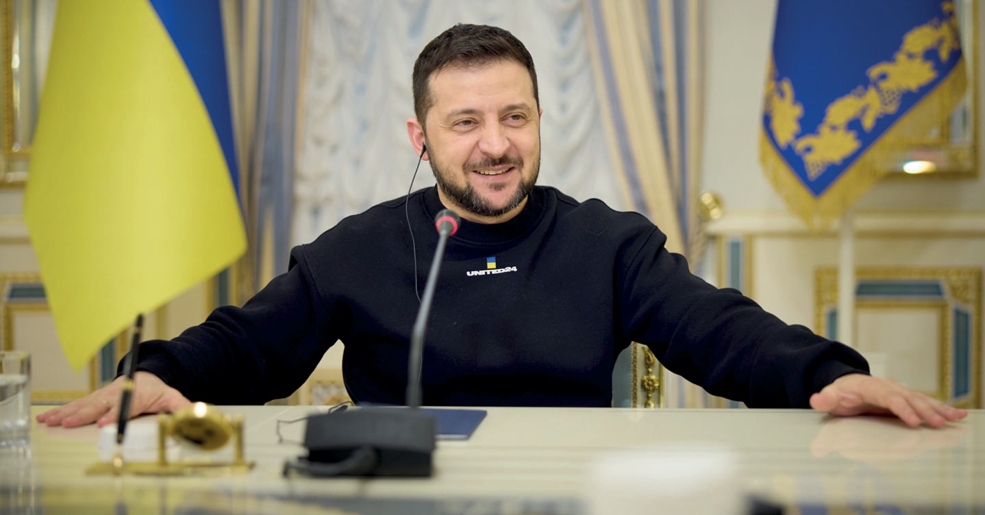 Interview with Zelensky: «We are stronger than a year ago. We have ...