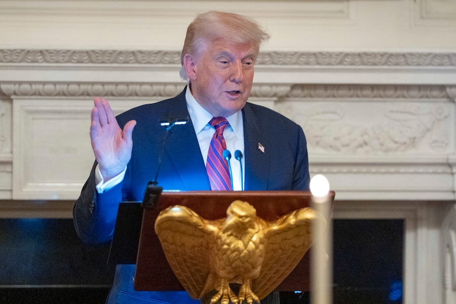 Il mondo di Trump, la giornata del presidente Usa per immagini - Il ...