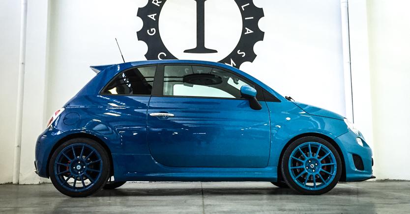 500 Blu Gradient Garage Italia Customs/ Sartoriale