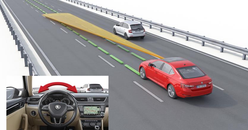 Lane Assistent Skoda