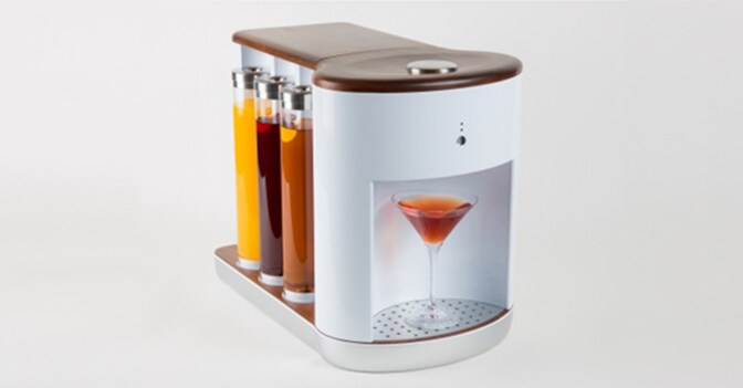 Consumer Electronic Show 2016/Somabar Robotic Bartender