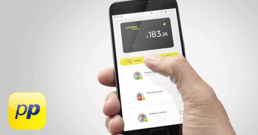 L'app di Poste Pay