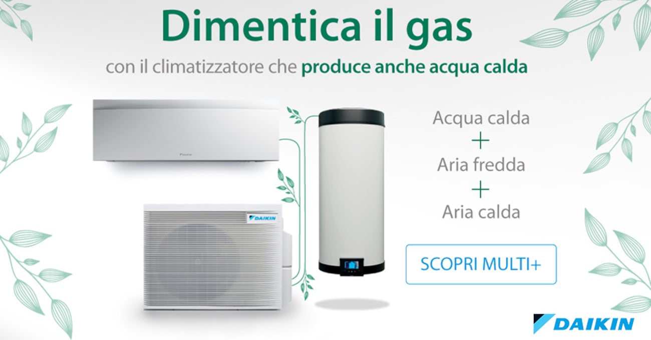 Daikin presenta Multi+: l'innovativo sistema di climatizzazione che produce anche acqua calda ...