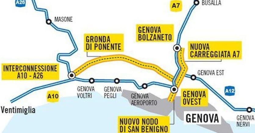 Autostrade della Liguria, cinque anni di lavori e 1,6 miliardi per la ...