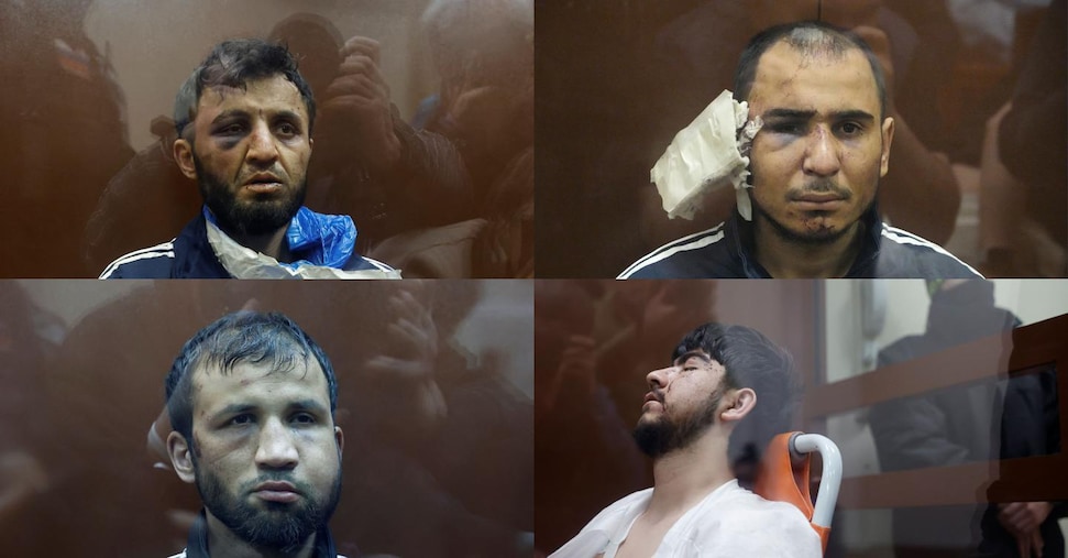 Moscow attack, who are the 4 Tajiks arrested and tortured - Breaking ...