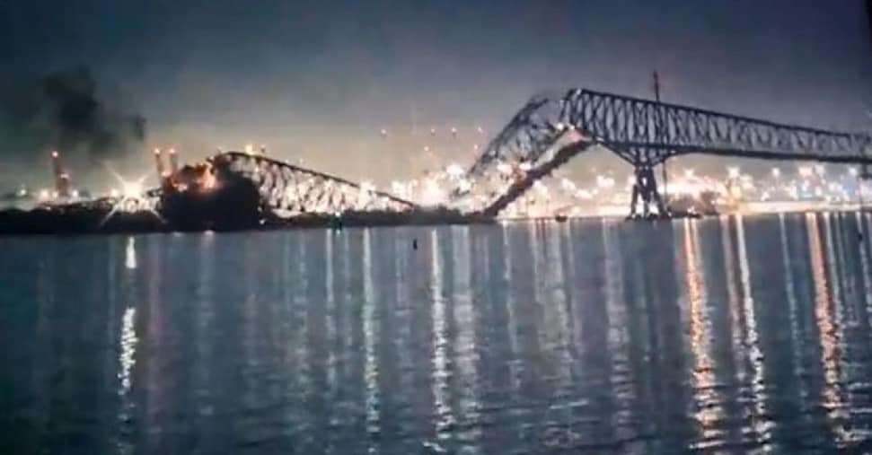Le pont de Baltimore s'effondre après l'impact d'un gros navire : de ...