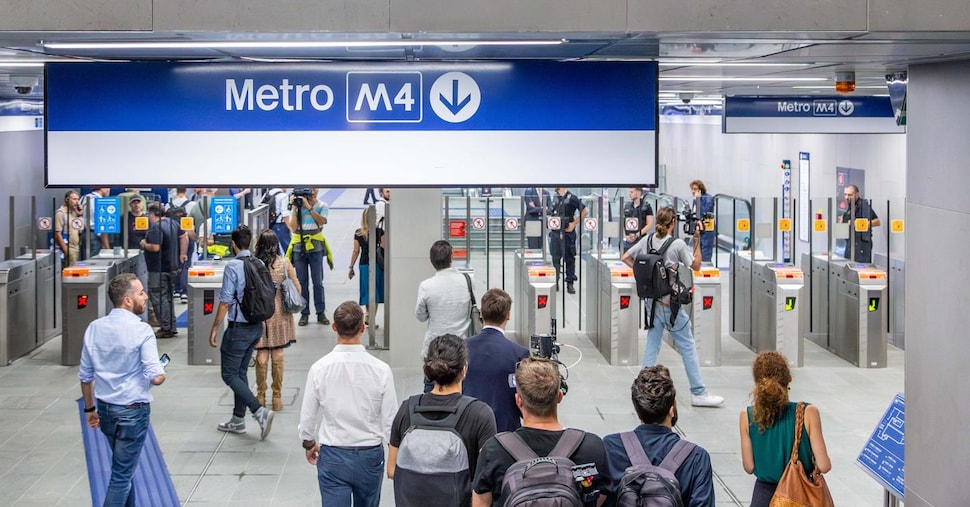 Milano anticipa a settembre l’apertura integrale di Metro 4 - Il Sole ...