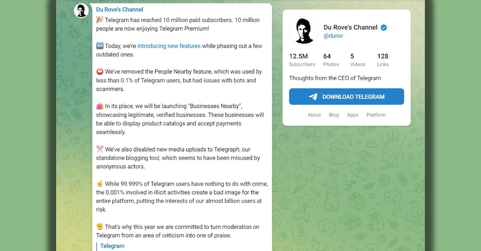 How Telegram changed after Durov's arrest - Il Sole 24 ORE