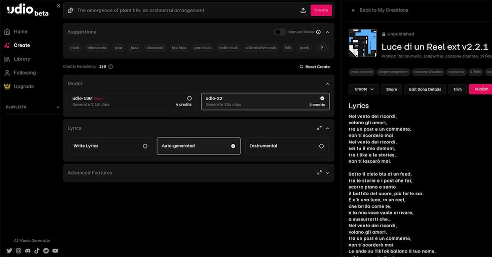 Come funziona Udio, il modello di Ai generativa per creare musica? La ...