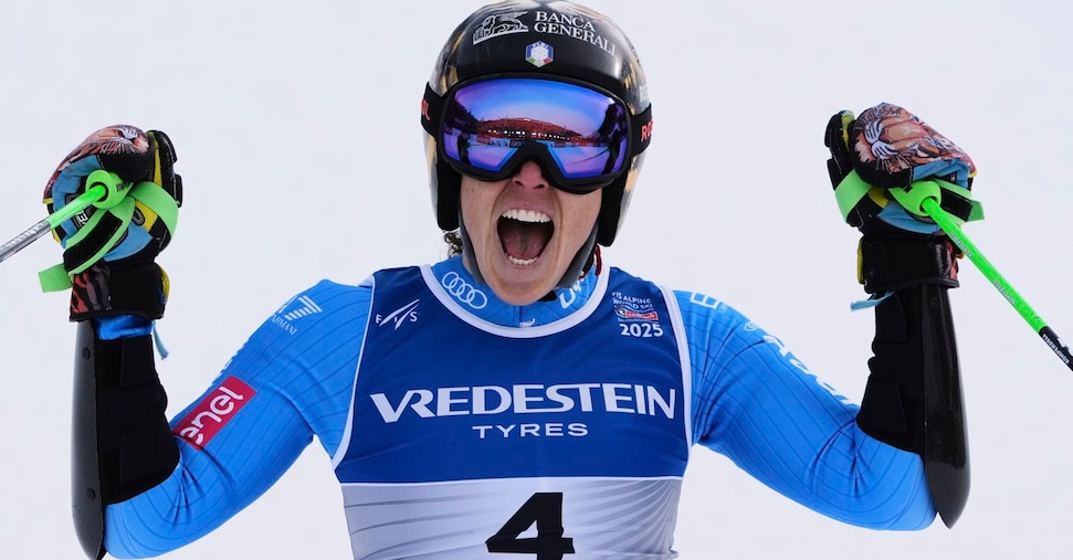 Federica Brignone conquista l'oro nello slalom gigante a Saalbach