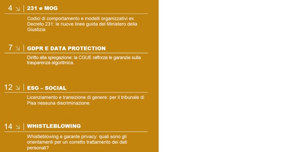 Codici di comportamento e modelli organizzativi ex Decreto 231: le ...