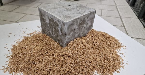 Cemento sostenibile da lolla di riso e pietra piasentina: la ricerca ...