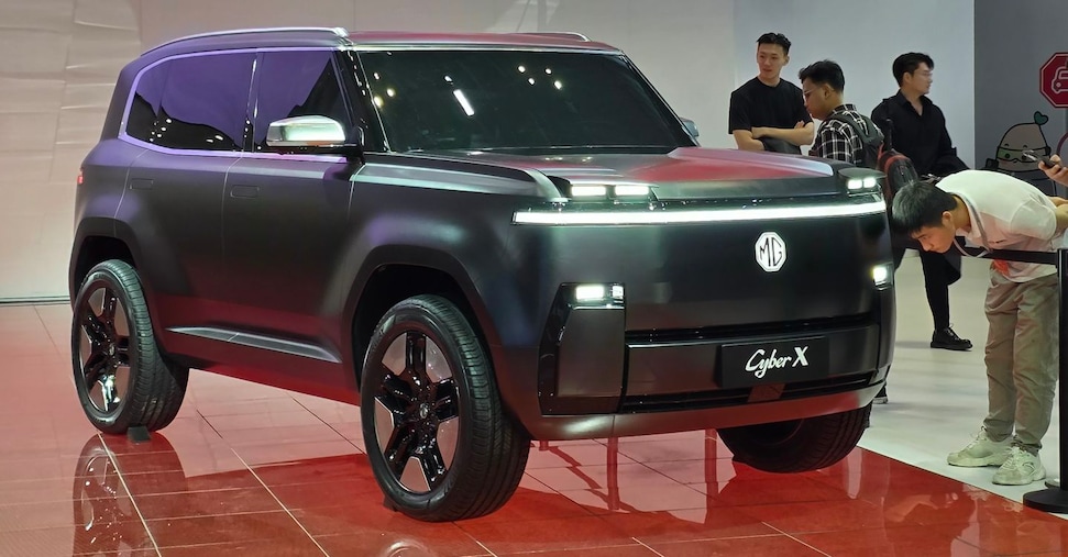 MG unveiled the new Cyber X electric suv - Il Sole 24 ORE