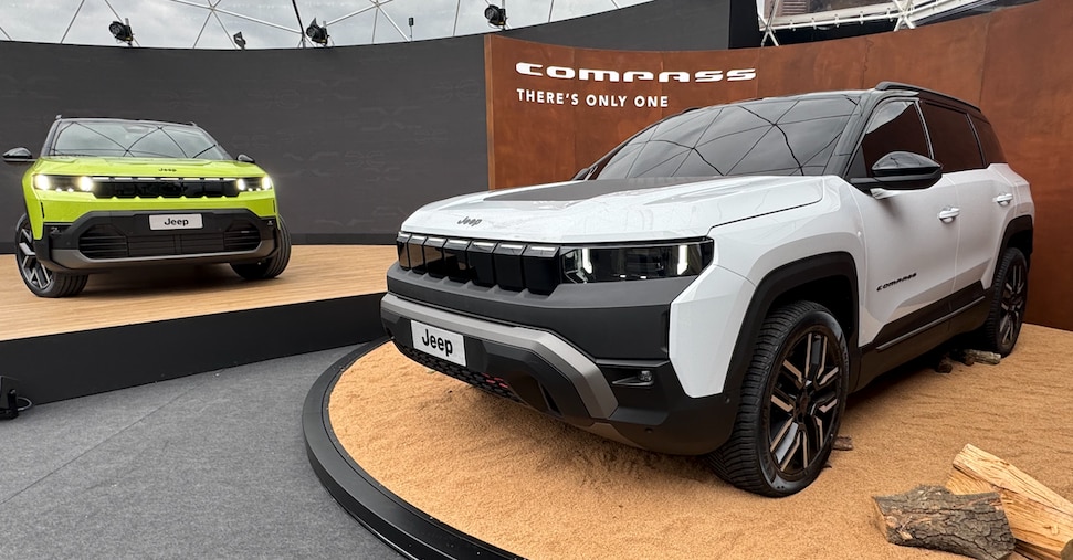 New Jeep Compass, goodbye diesel. Now it is hybrid and also electric ...