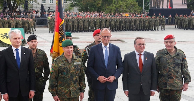 Germania, brigata in Lituania: prima presenza militare stabile all ...