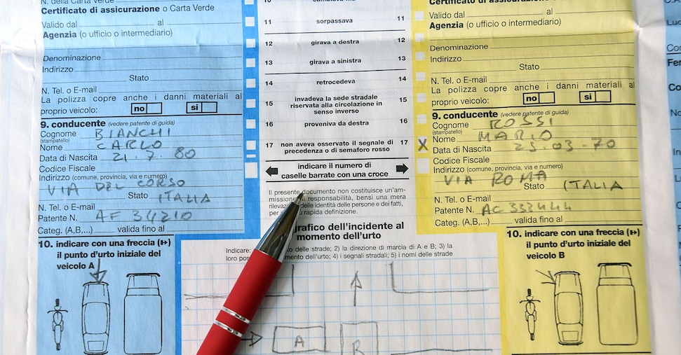 La constatazione amichevole diventa digitale, compilarla male può far perdere la copertura - Il ...
