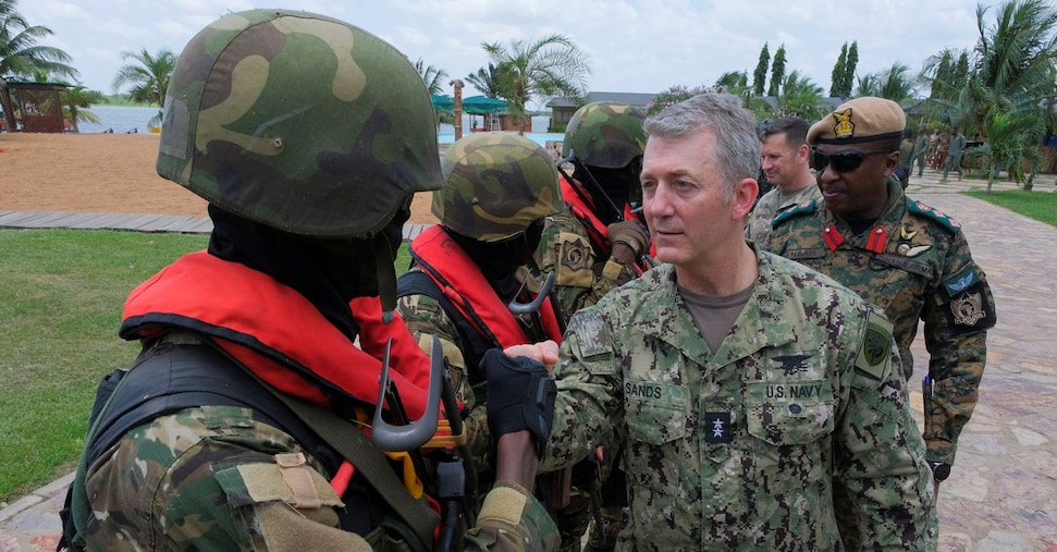 Milton Sands - Rear Admiral, Commander Naval Special Warfare - Il Sole ...