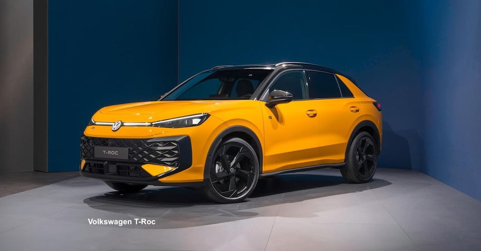 VW T-Roc, con la seconda serie debutta il primo full-hybrid del brand ...