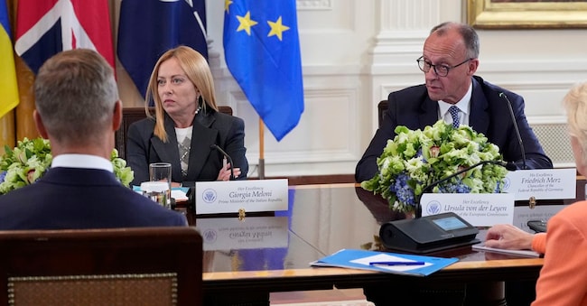 Ucraina, Meloni cerca la sponda di Merz sul piano Trump per non dover ...