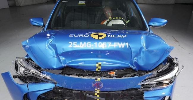 car crash testing uk