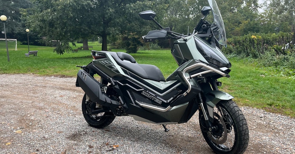 Zontes 368G, how goes the Chinese off-road scooter - Il Sole 24 ORE