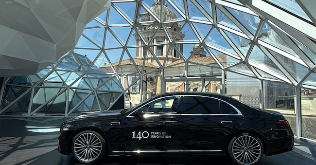 Mercedes celebrates 140 years of history in Rome with the new S-Class ...