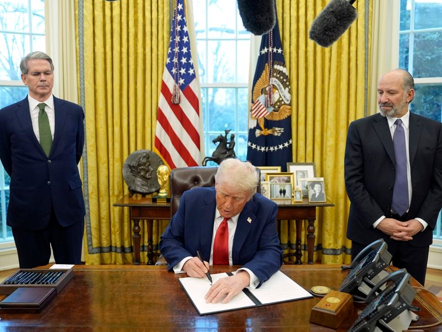 Il mondo di Trump, la giornata del presidente Usa per immagini - Il ...