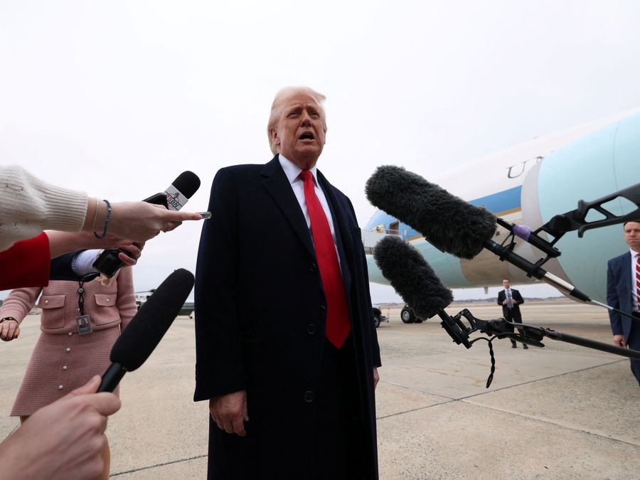 Il mondo di Trump, la giornata del presidente Usa per immagini - Il ...