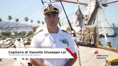 Il Capitano di Vascello Lai: "Nave scuola Vespucci un assetto di ...