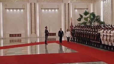 Meloni a Pechino, incontro col primo ministro Li Qiang - Il Sole 24 ORE