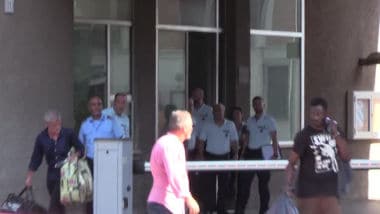 Alemanno esce da Rebibbia tra i cori: "Io in cella da innocente" - Il ...