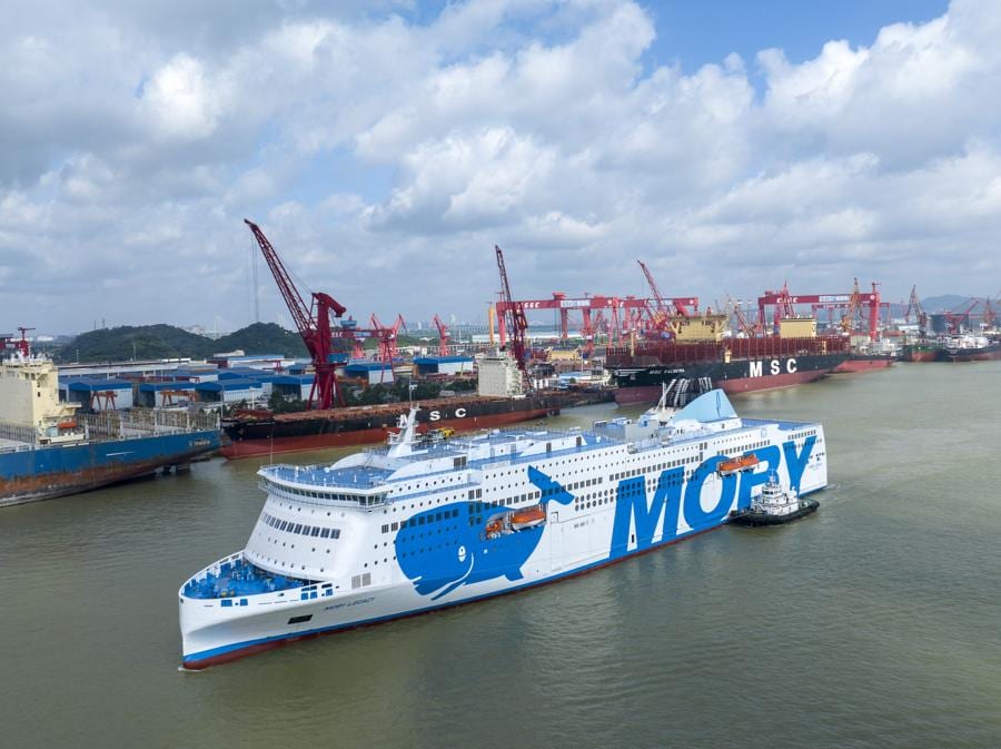 Moby Legacy, nave traghetto più grande del mondo (con la gemella Fantasy) - Il Sole 24 ORE