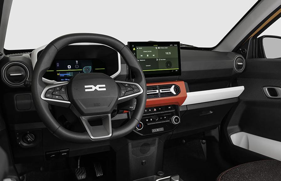 Dacia Spring 2024, gli interni della nuova citycar elettrica - Il Sole ...