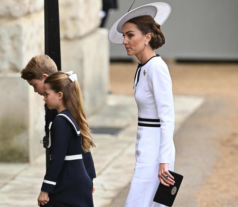 La principessa Kate alla sua prima apparizione dopo sei mesi - Il Sole ...