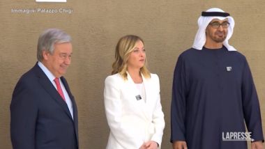 L'arrivo di Meloni alla Cop28 di Dubai - Il Sole 24 ORE