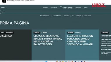Treccani: Sinner, Meloni e Trump i tre nomi più ricercati nel 2024 - Il ...