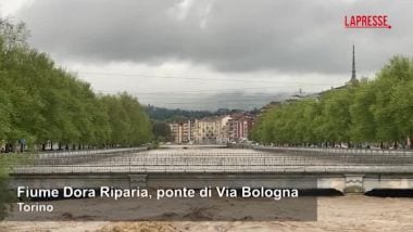 Maltempo, la piena del fiume Po a Torino - Il Sole 24 ORE