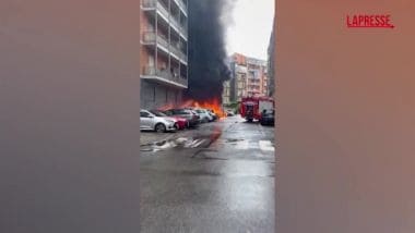 Torino: rogo auto coinvolge palazzo vicino, evacuato l'edificio - Il ...