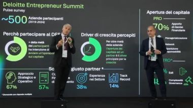 Deloitte, mille incontri all'Entrepreneur Summit tra imprese e fondi ...