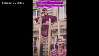 "Praticamente cubisti", Schlein canta e balla sul carro di Annalisa al ...