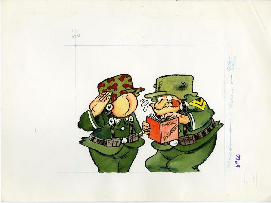 L’arte di Bonvi da Sturmtruppen a Cattivik - Il Sole 24 ORE