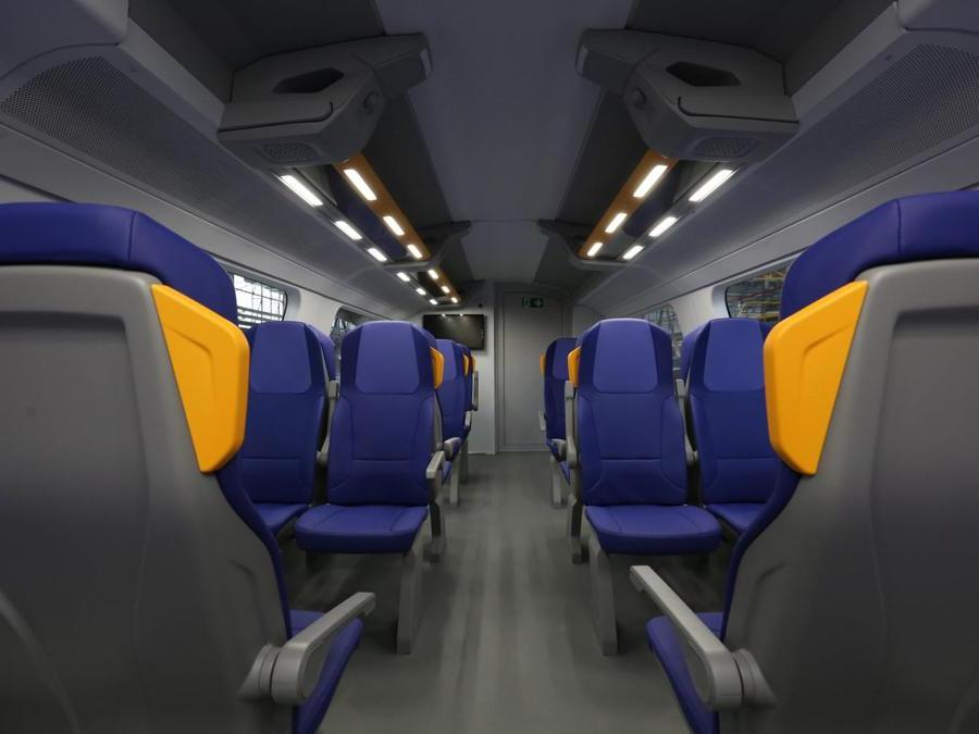 Il nuovo treno Rock (prodotto da Hitachi Rail) - Il Sole 24 ORE