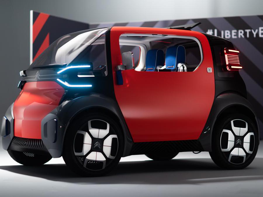 Citroën Ami One: la microcar elettrica che si guida a 16 anni - Il Sole ...