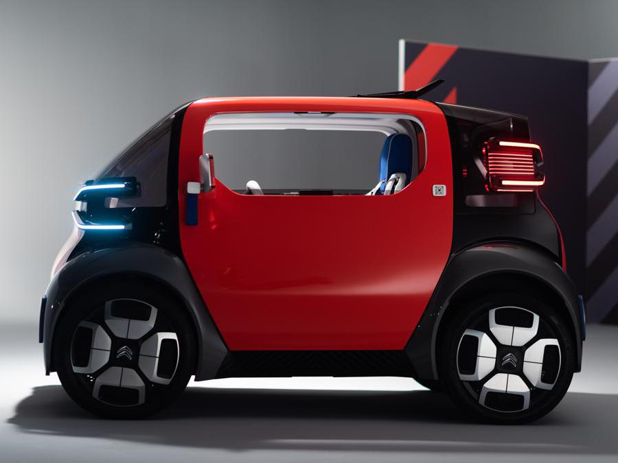 Citroën Ami One: la microcar elettrica che si guida a 16 anni - Il Sole ...