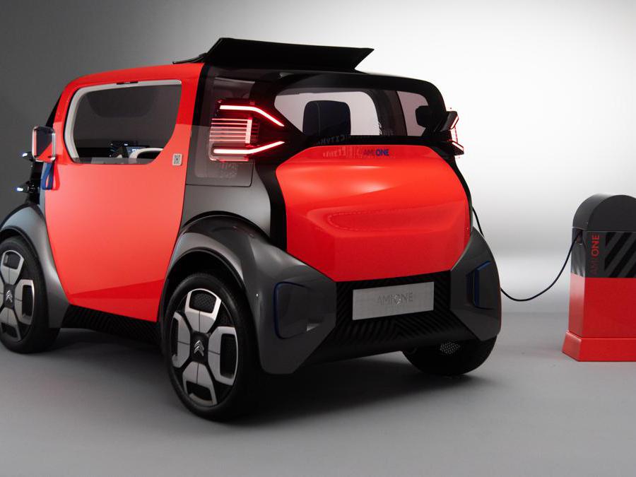 Citroën Ami One: la microcar elettrica che si guida a 16 anni - Il Sole ...